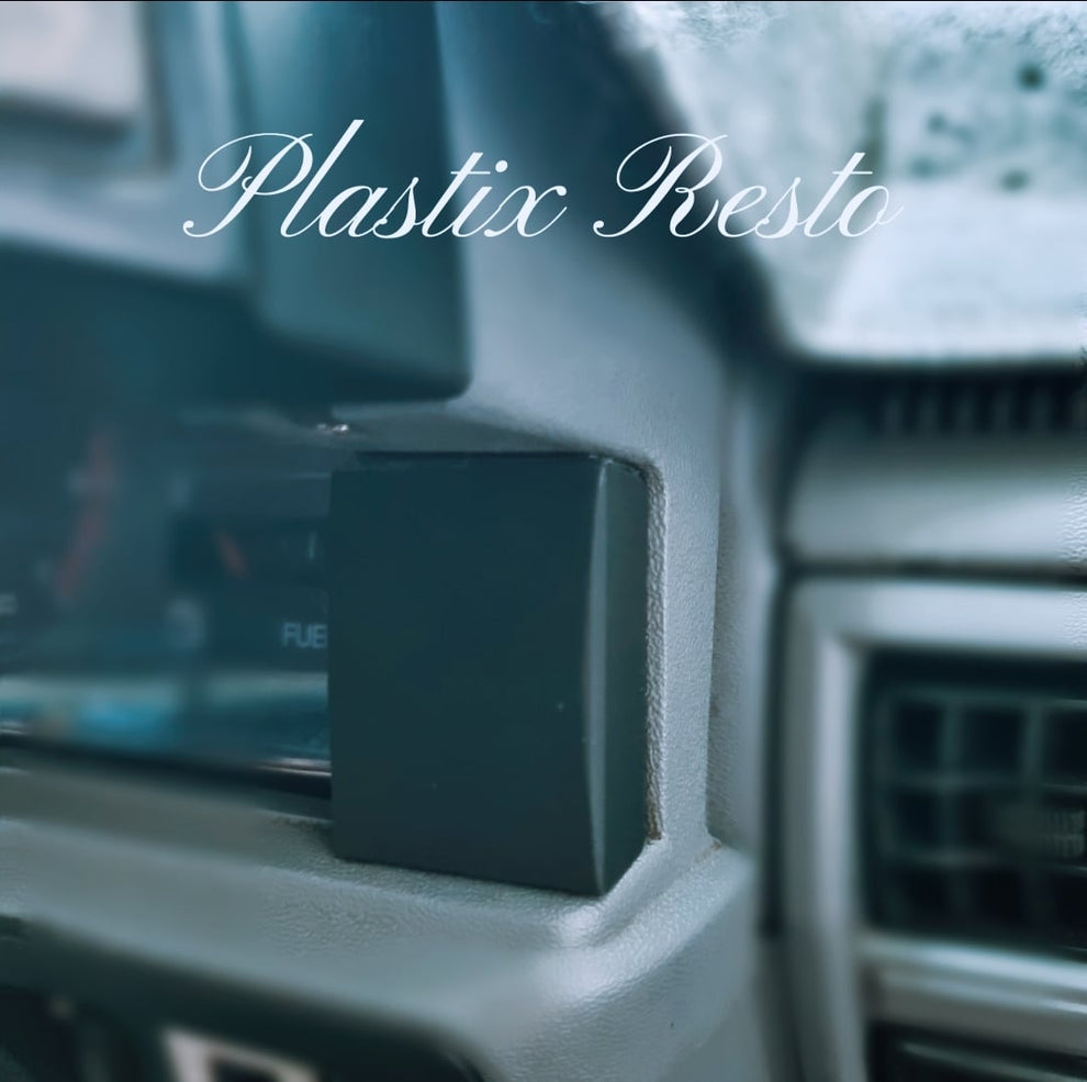 Vl dash RH instrument cluster blank piece plastic – Plastix Resto